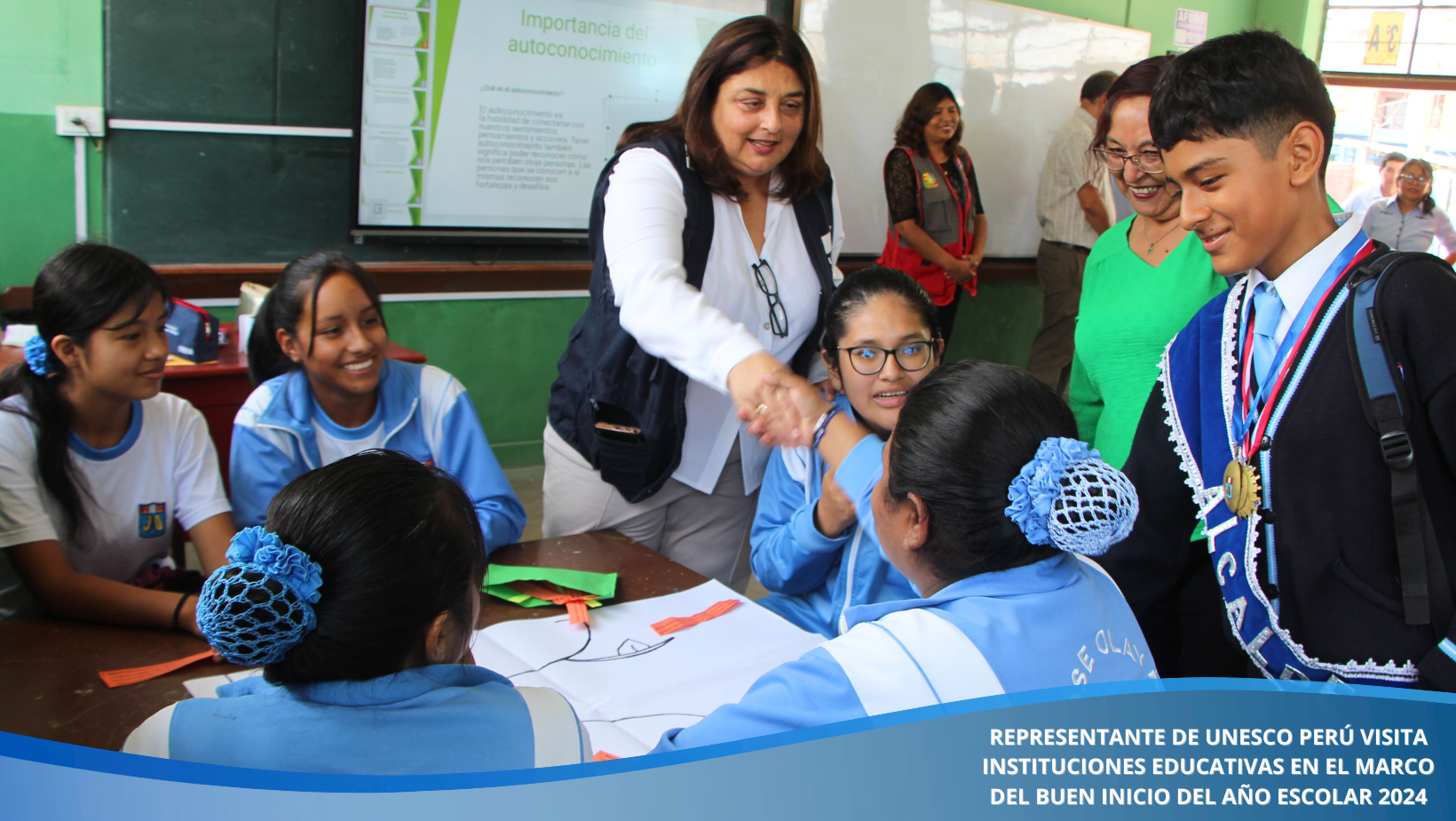 REPRESENTANTE DE UNESCO PERÚ VISITA INSTITUCIONES EDUCATIVAS DEL ...